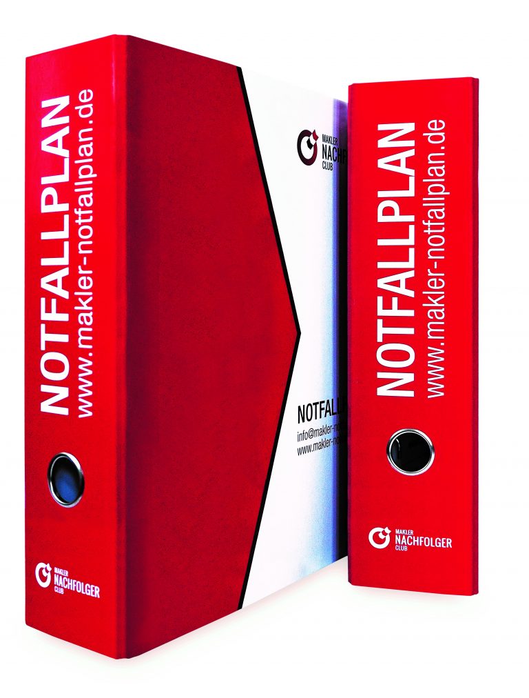 Makler Notfallordner Unterlagen, Formulare, Checklisten